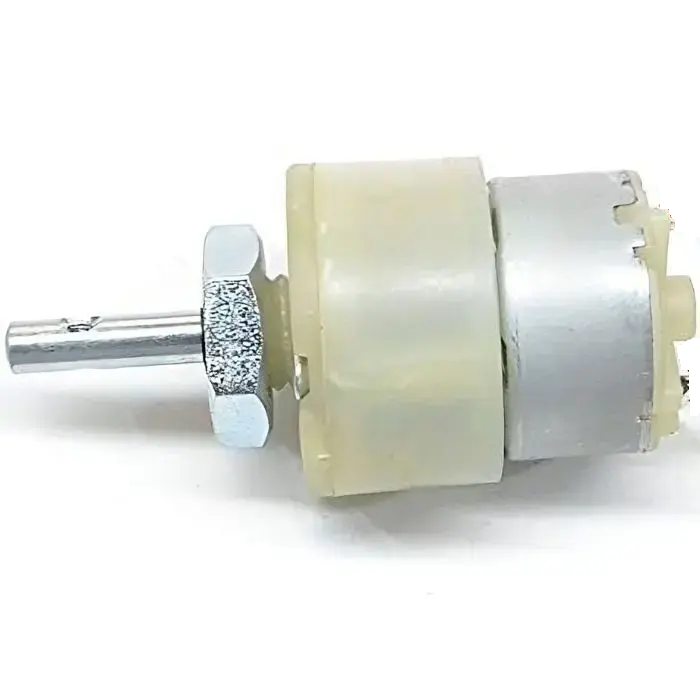 500 RPM 12V DC CENTRE SHAFT GEAR MOTOR | Embeddinator