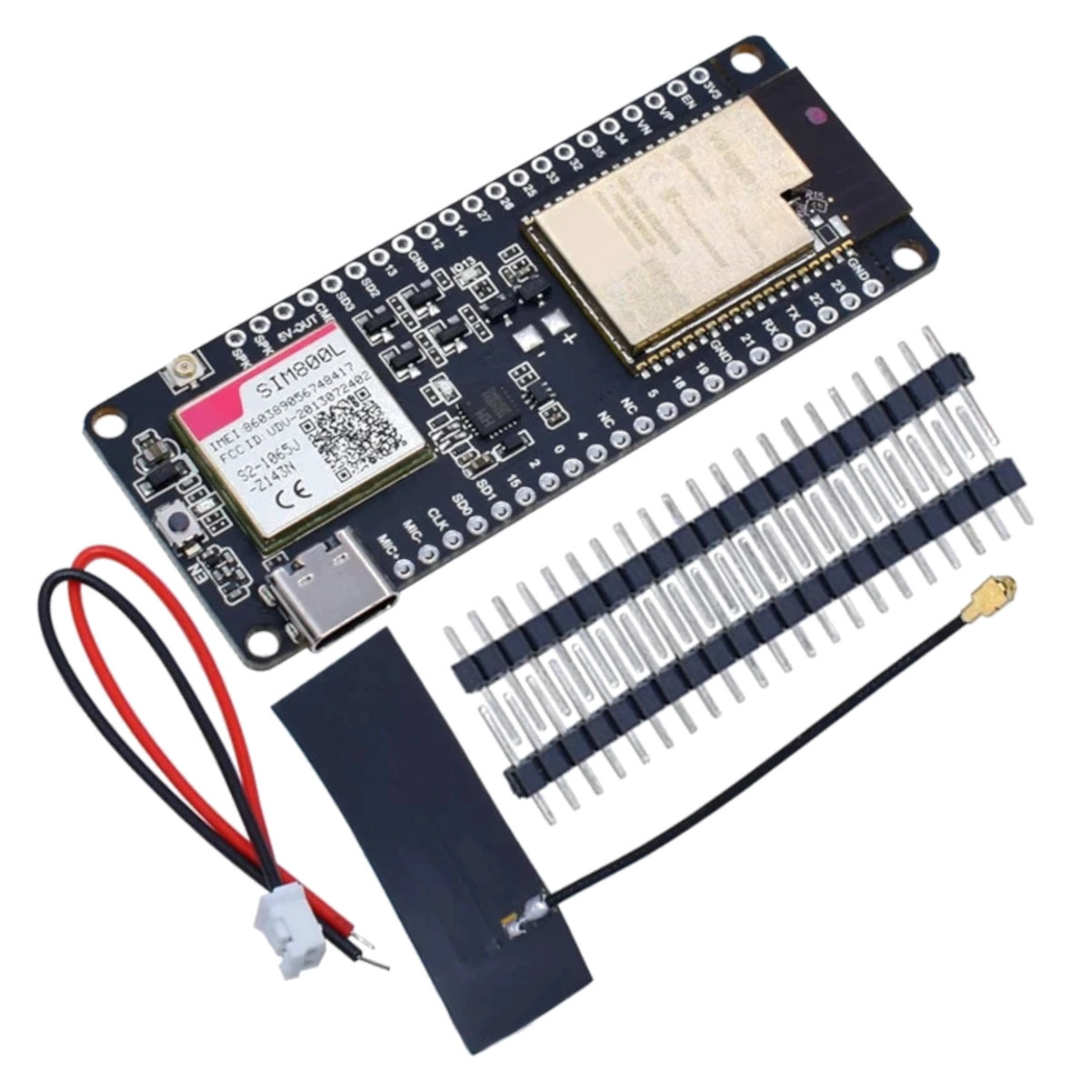 TTGO T-Call ESP32 Wifi BLE SIM800L Wireless Communication Module ...