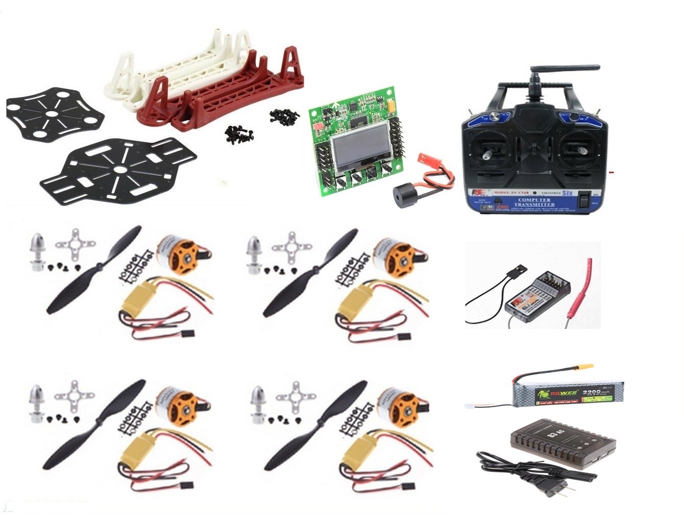 Quad-Copter KK Board Based Drone DIY Kit | Embeddinator