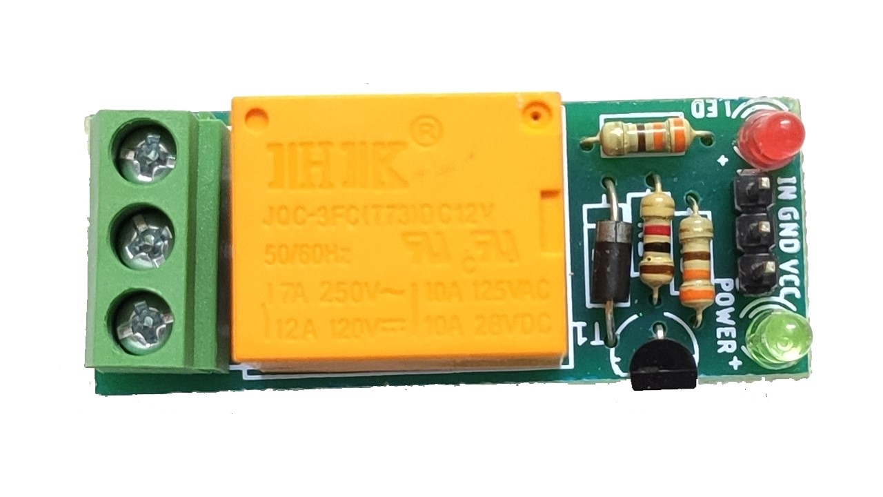 12V 1-Channel Relay Module | Embeddinator